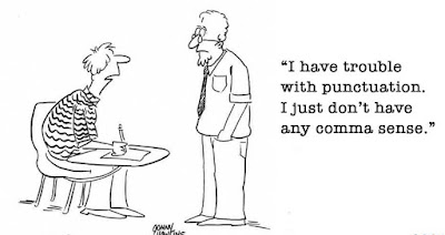 Mystery Fanfare: Cartoon of the Day: Punctuation