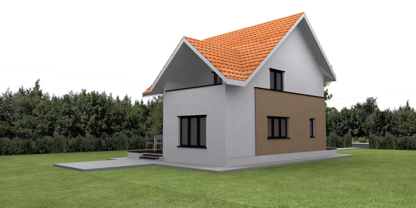 Case, Planuri, Proiecte: Proiect Vila Tip D