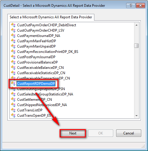 AxTechworld: SSRS report development using Report Data Provider (RDP) Class in AX 2012