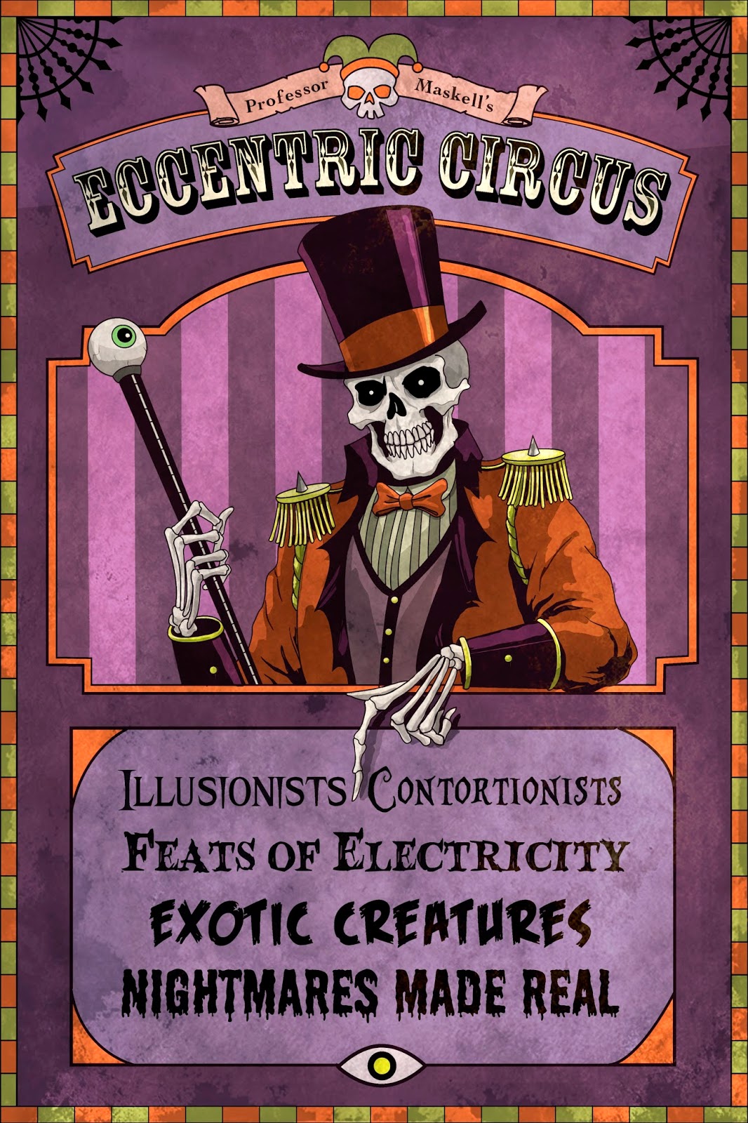 Horror Huggies : Professor Maskell's Eccentric Circus (in color)