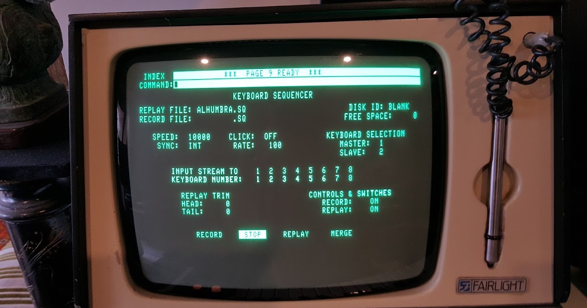 JonDent - Exploring Electronic Music: Fairlight CMI - Page 9. The ...