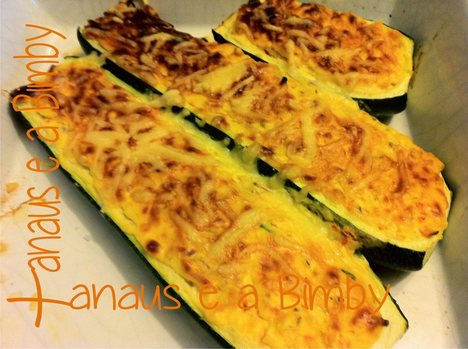 Courgette Recheada na Bimby