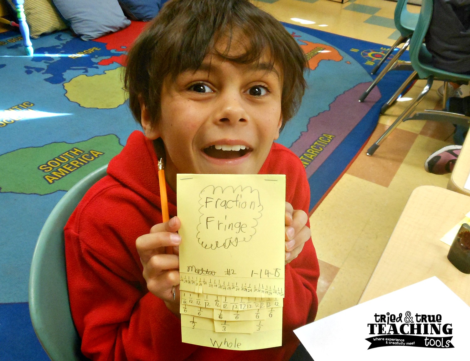 February's Loved That Lesson: Fraction Fringe! | Tried and True ...