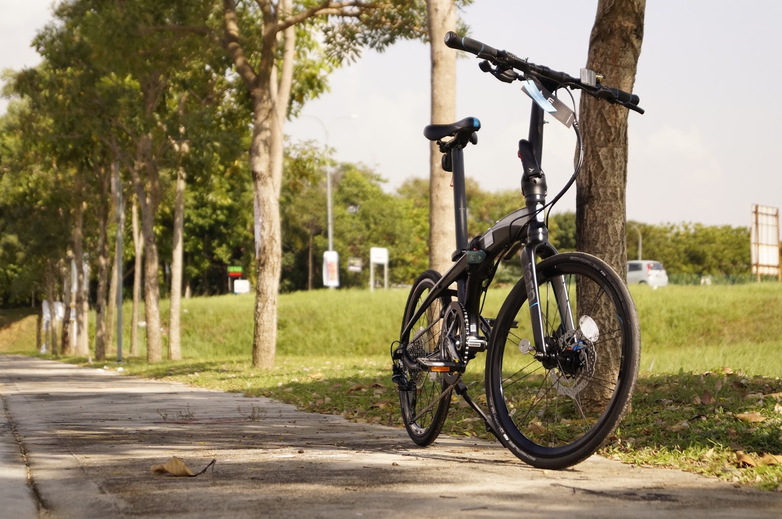 GW Cycle Boutique: Tern Verge P10 Folding Bike Shimano 10speed Matte Black