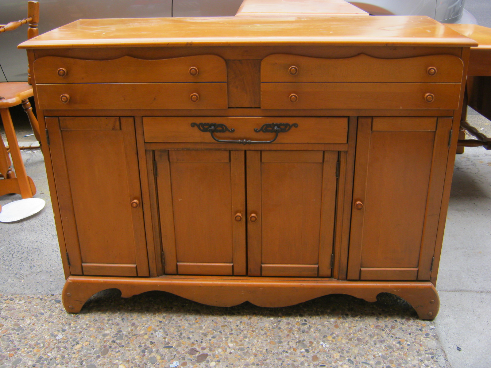 Uhuru Furniture & Collectibles: Maple Buffet - SOLD