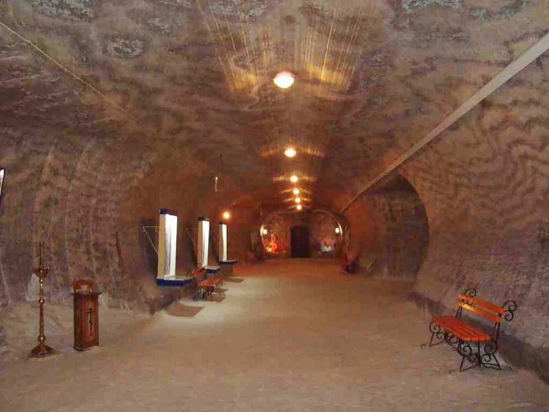 Salt Mine at Soledar, Ukraine