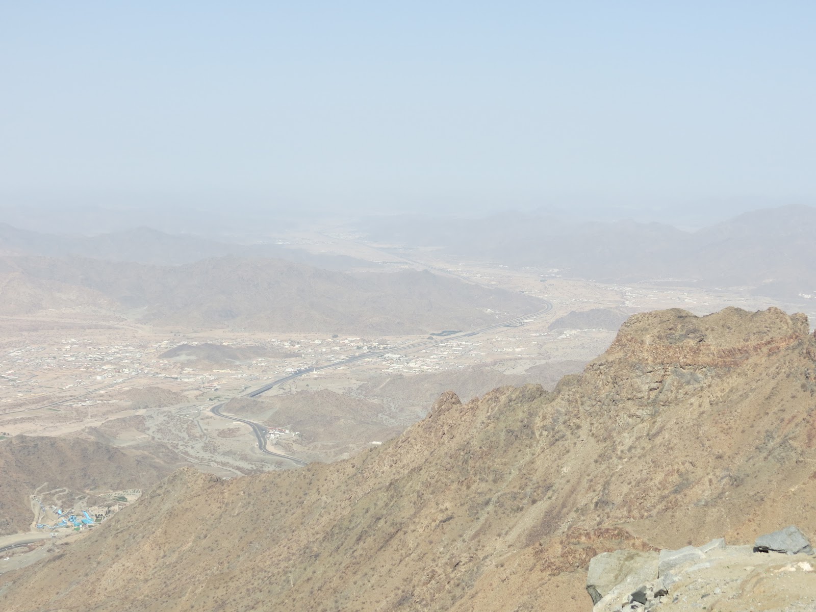 Haji photography: view of taif, saudi arabia August 2012.