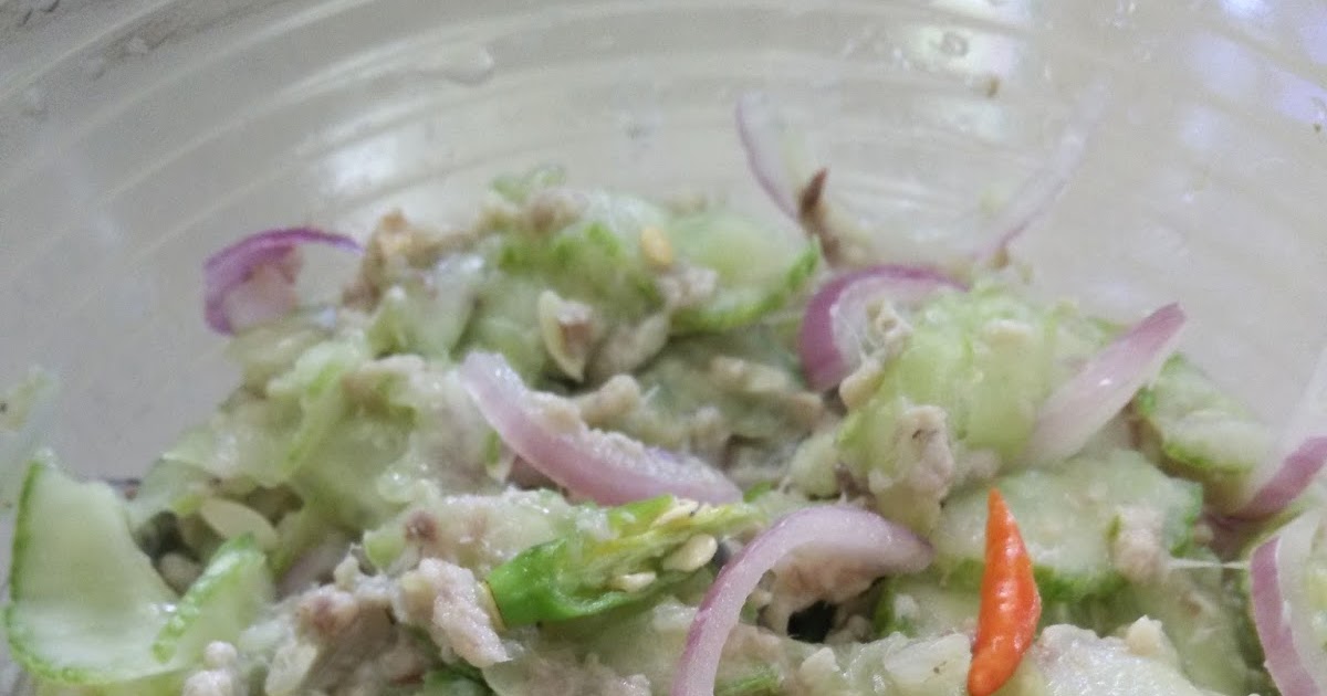 Resepi | Kerabu Timun dengan Ikan Rebus