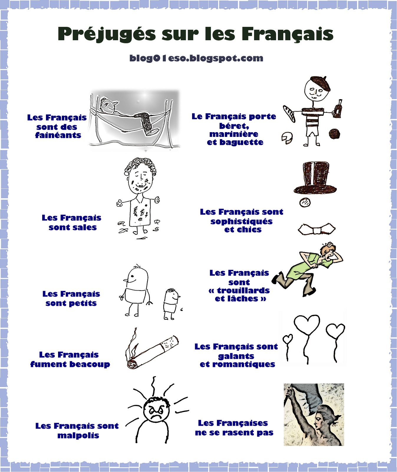 Bien sûr!: STÉRÉOTYPES