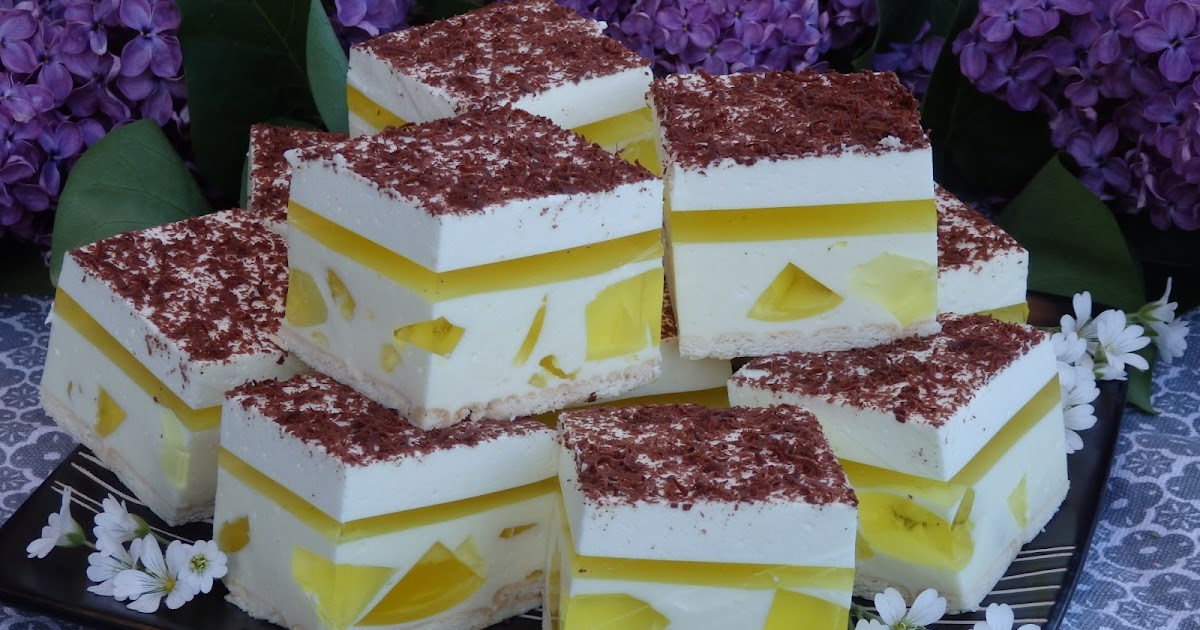 Monia miesza i gotuje: Ciasto Cytrynka bez pieczenia