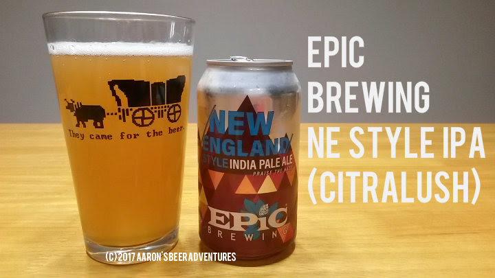 Aaron's Beer Adventures | Beer Reviews | Craft Beer | Microbrews: Epic ...
