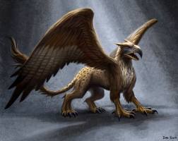 Le monde féérique de Goupil: INTRODUCTION SUR LE GRIFFON