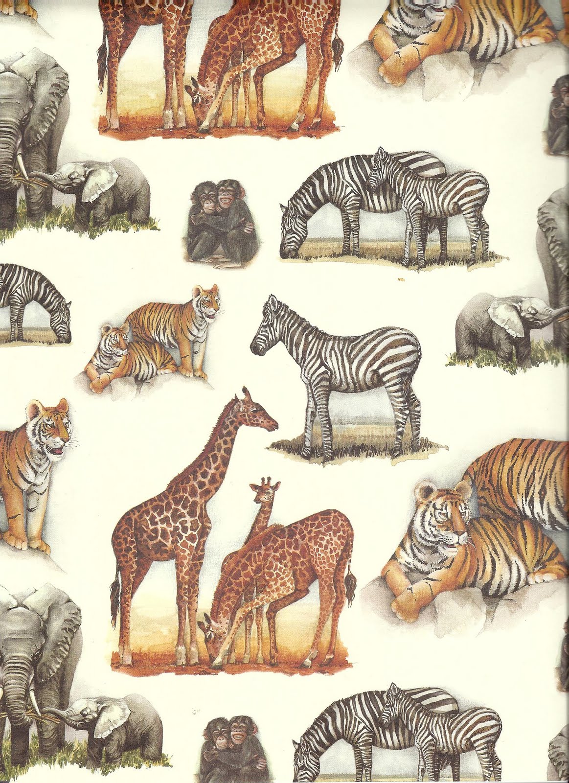 Laminas animales de la selva - Imagui