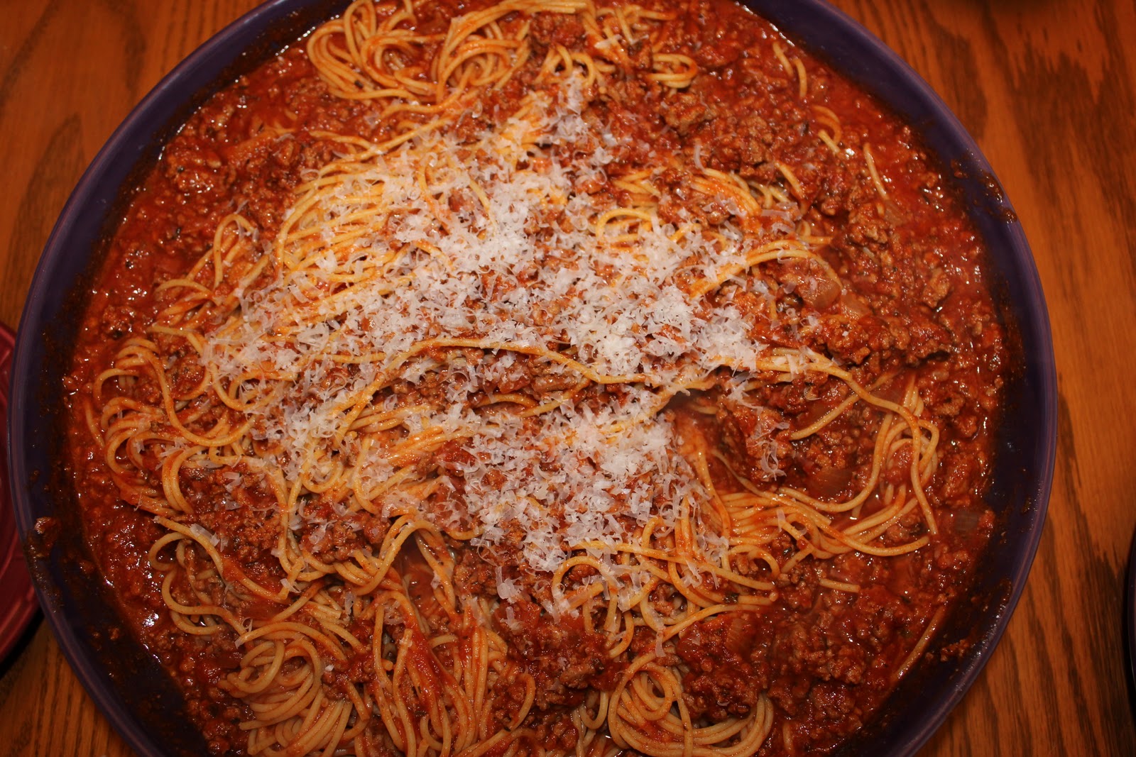 Michelle's Tasty Creations: Spaghetti with Meat Sauce