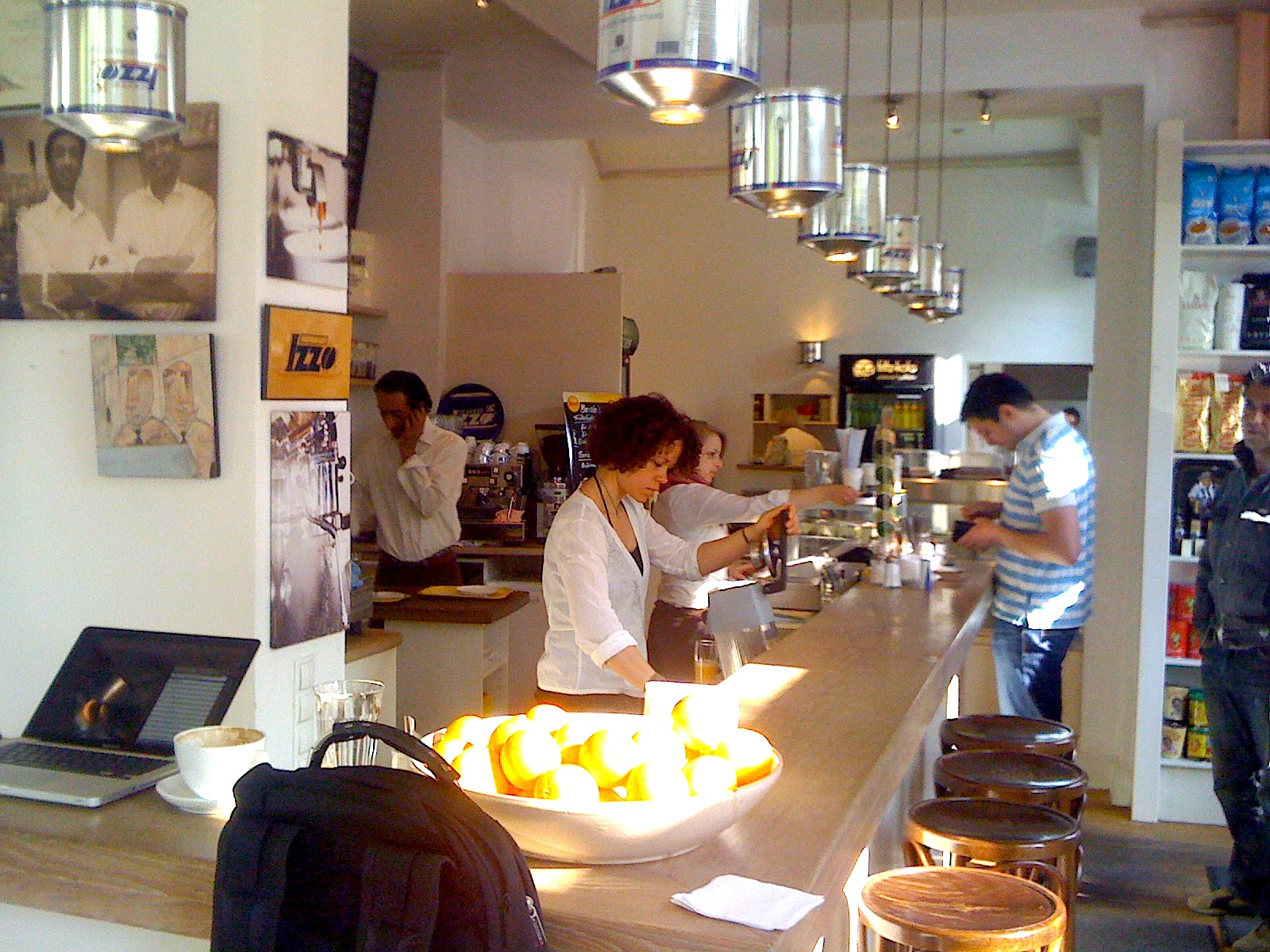 CookZu: "Due Baristi" EspressoBar, Hamburg