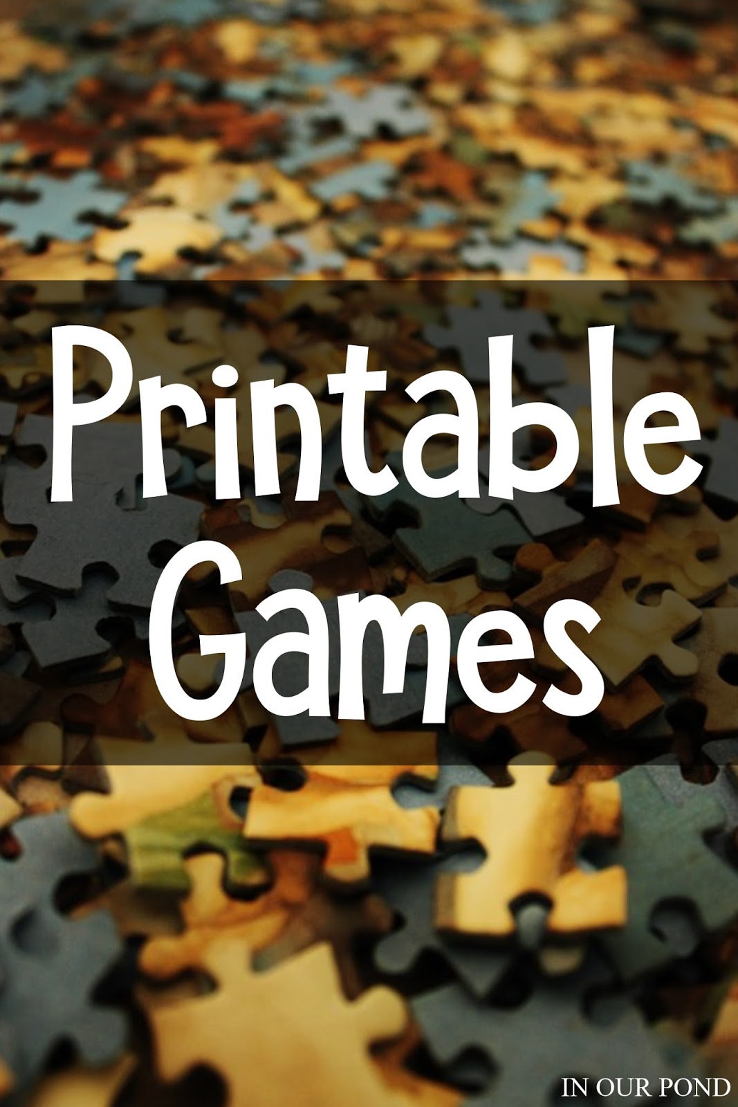 Game Free Printable Printables Games Pond - complexlaguna