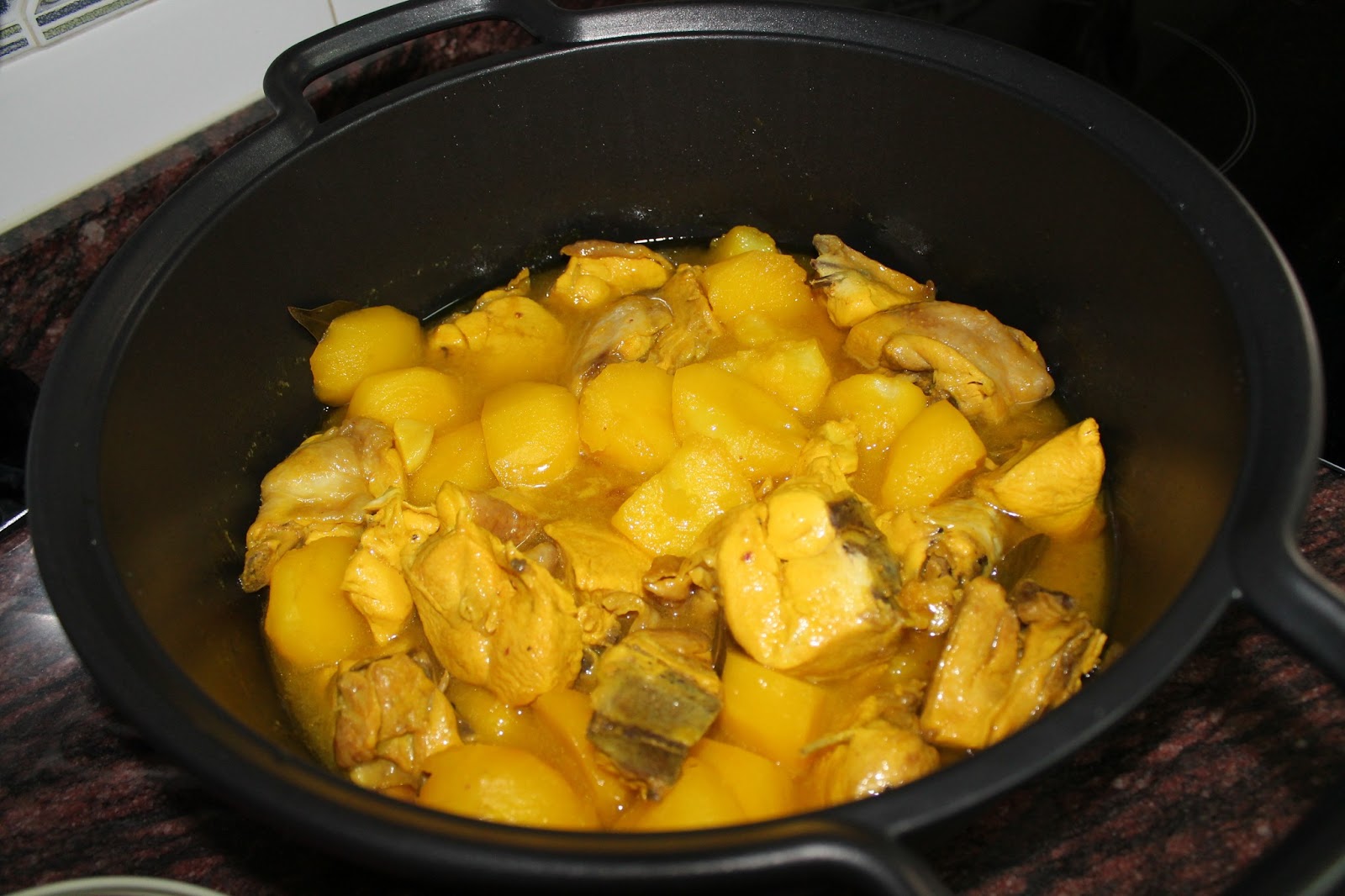 Mis Recetas: Pollo amarillo.