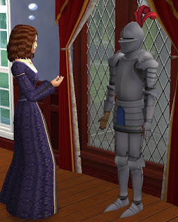 Decat's Sims 2 Creations: Suit of Armour Statue