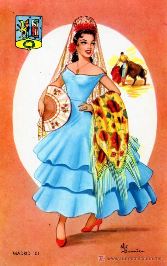 Dibujos de flamencas y gitanas - Blog de imágenes