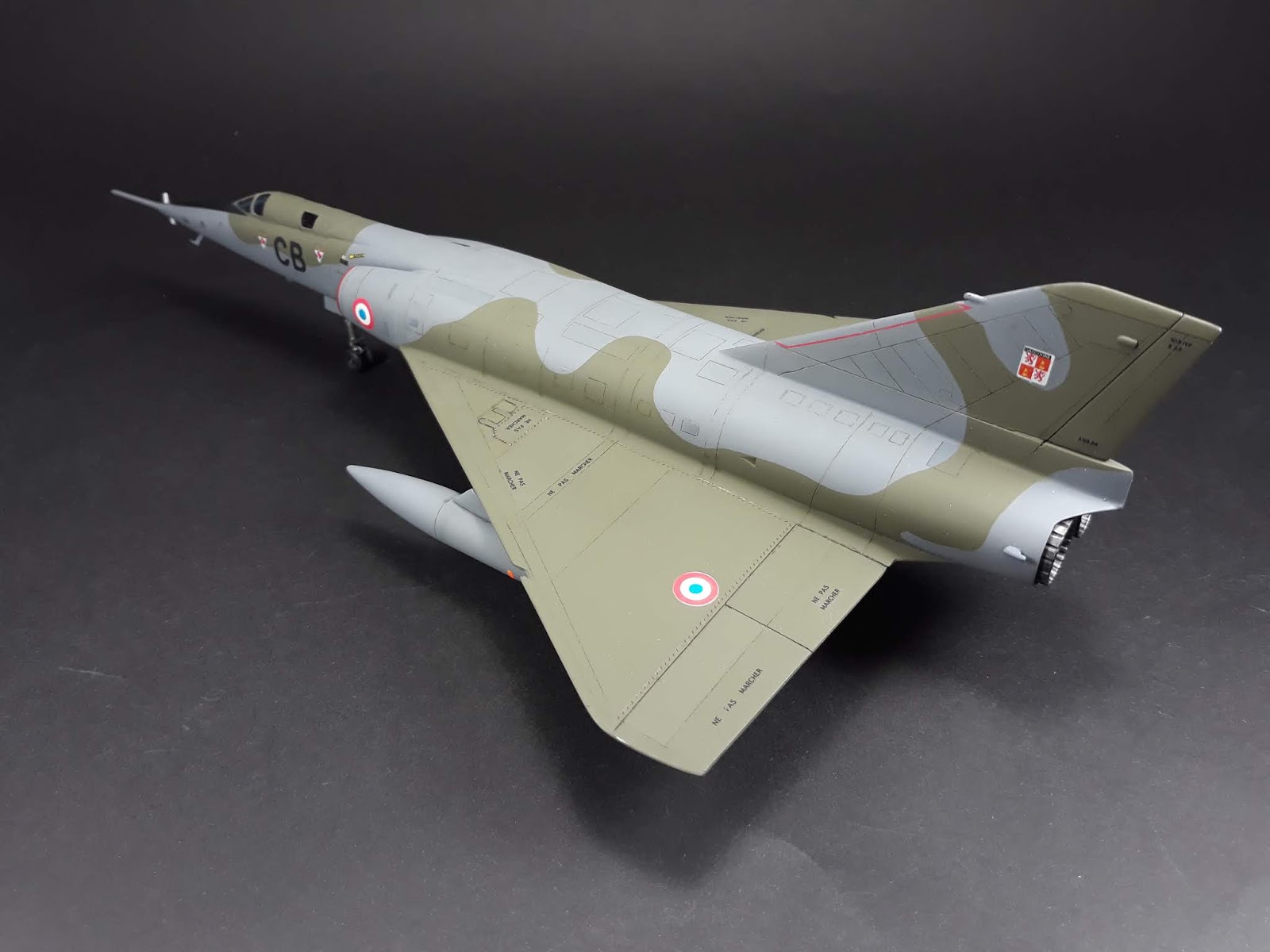 Andy King's Model Blog: Heller 1/72 Mirage IVP