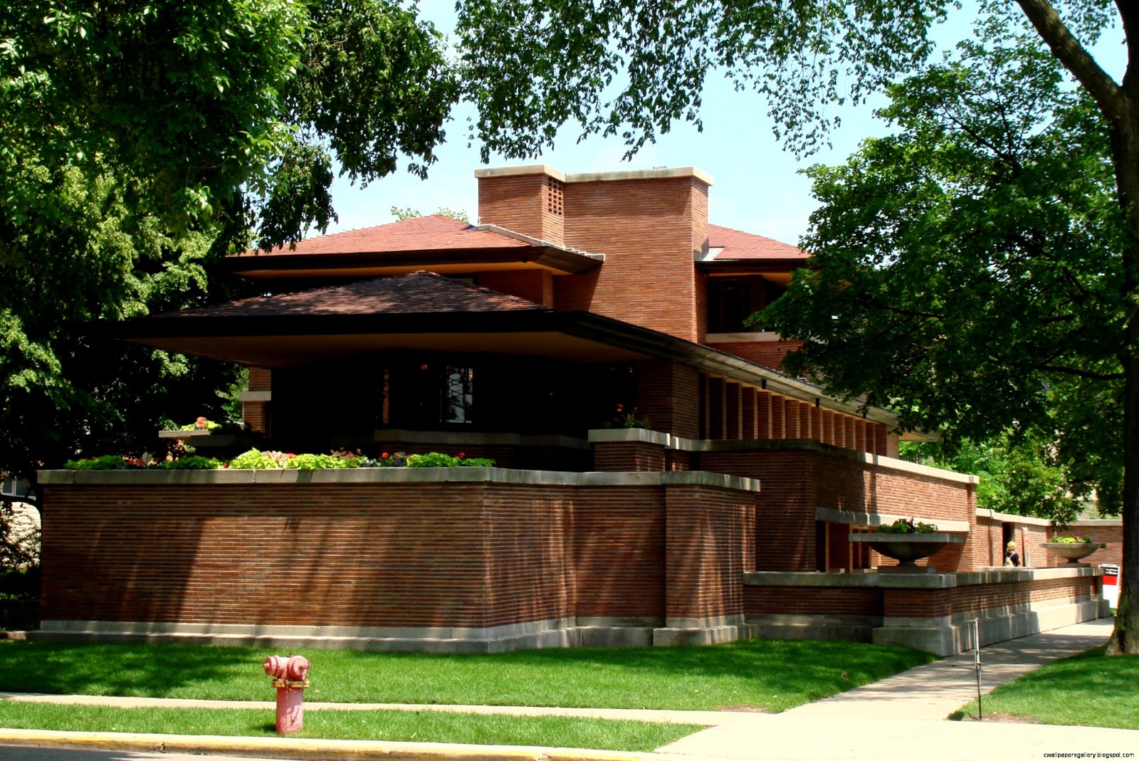 Prairie House Frank Lloyd Wright Darwin