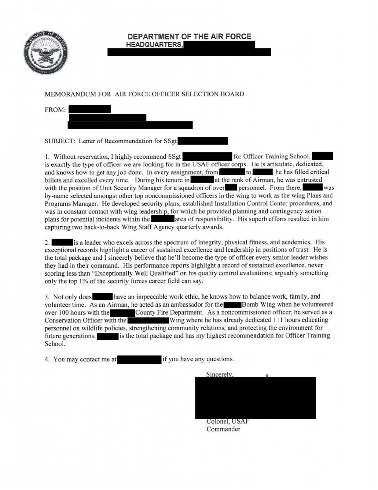 My Journey Through Air Force Officer Training School