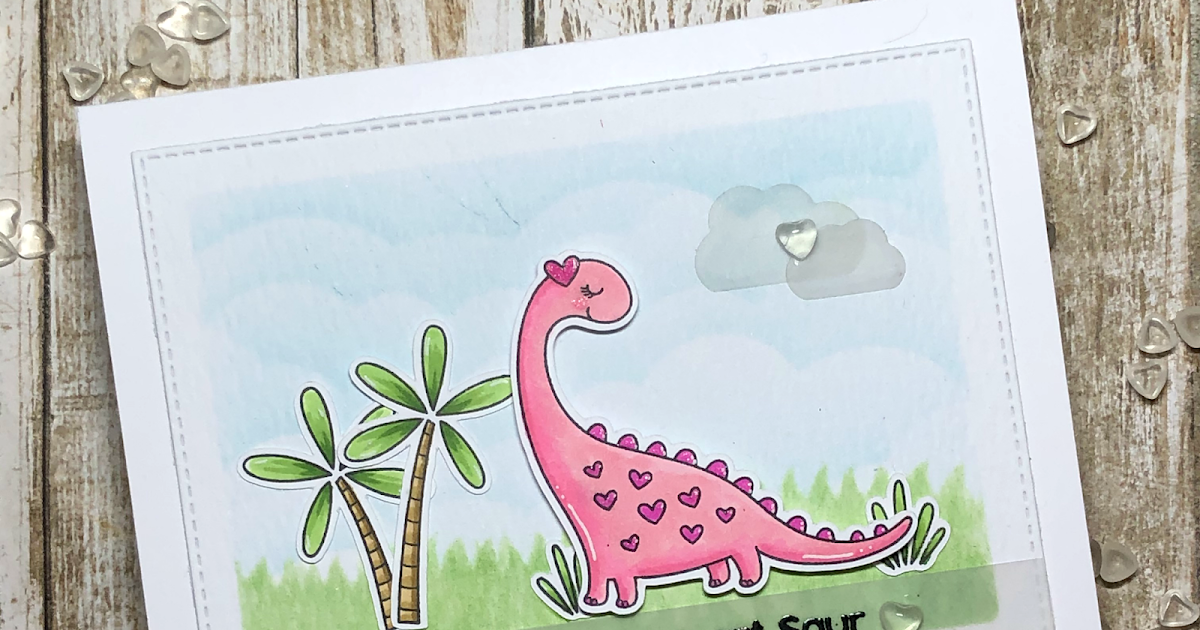 You Make My Heart Saur | Small Bits of Paper