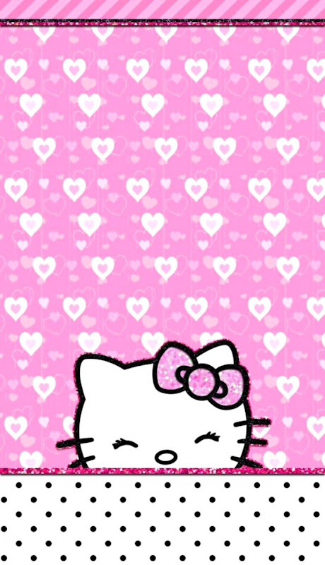 Hello Kitty Reading Wallpaper