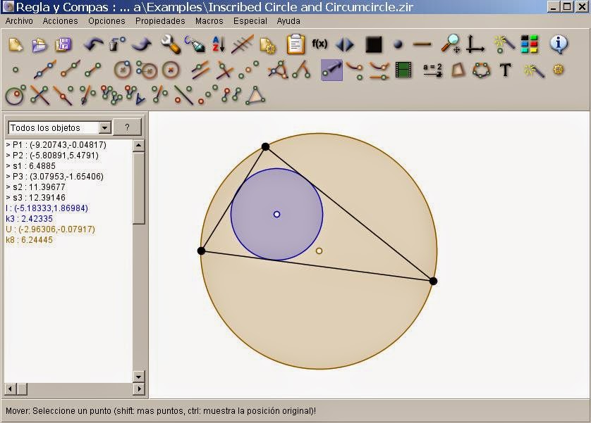 Sunya: Haciendo Geometría con regla y compás