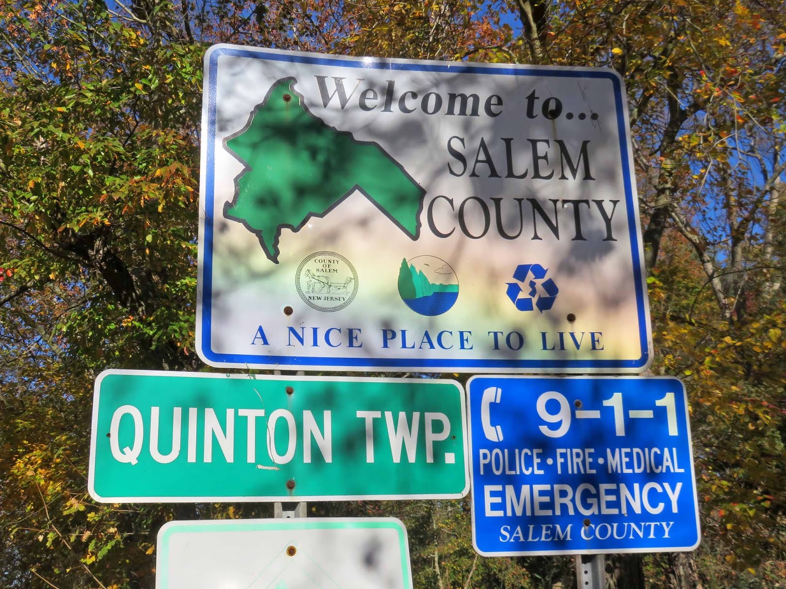 Geographically Yours Welcome: Salem County, New Jersey