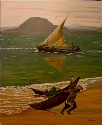 OCHEN artiste peintre havrais: GALERIE 2 - Thème Madagascar - Huiles ...