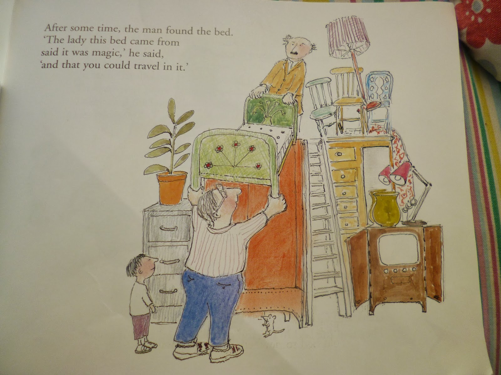 On the stripey couch on a Saturday morning: The Magic Bed by John ...