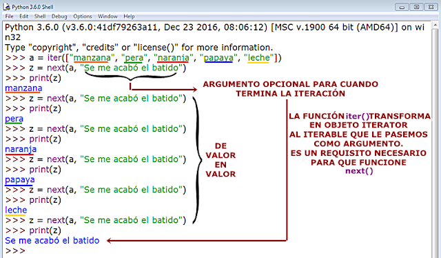 APRENDER A PROGRAMAR CON PYTHON: GENERATORS