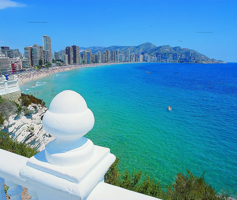 playas de españa: BENIDORM ( ALICANTE )