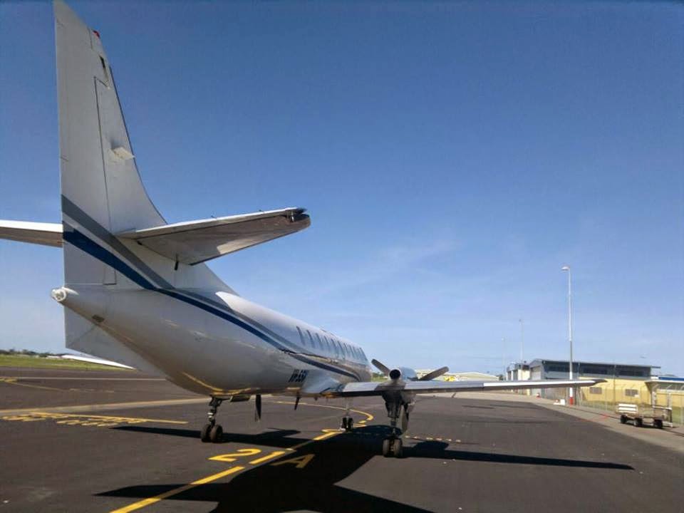 Central Queensland Plane Spotting: A Look Inside FIFO Jet Metro II VH ...