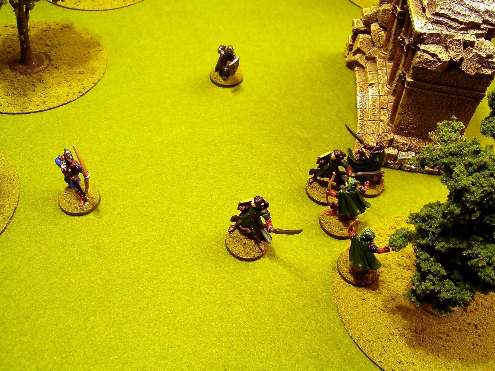 Clash of Spear on Shield: Ambush on the Forest Road Battle Report: The ...