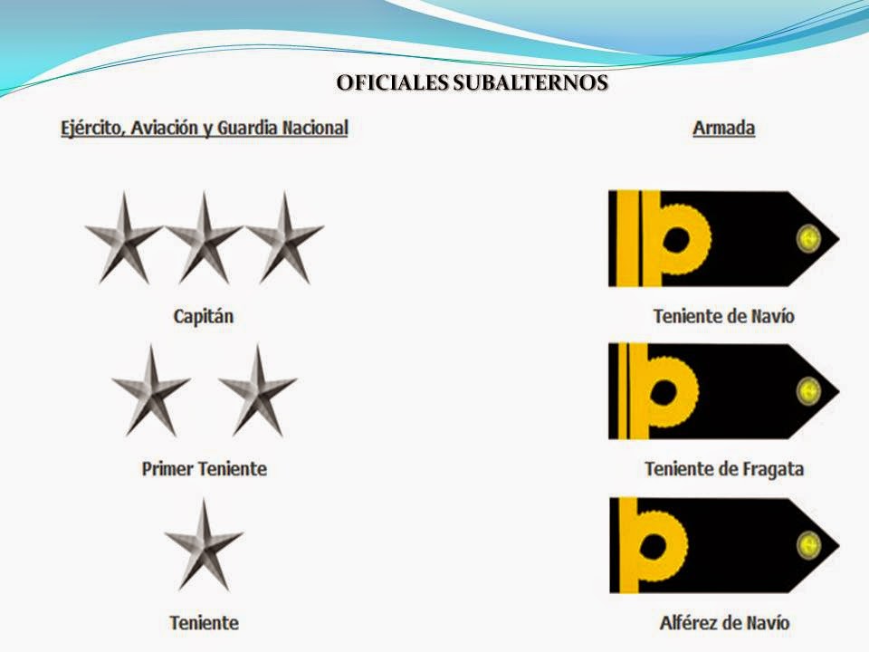 Jaime Jose Piña Arangure: Grados y Jerarquías Militares de la FANB