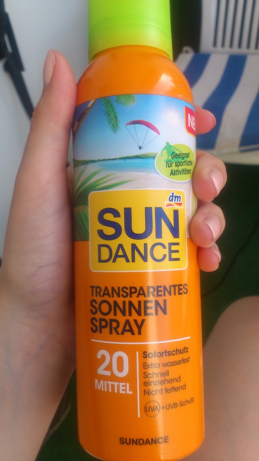 Lucciola: [Produkttest] dm sundance transparentes Sonnenspray LSF 20