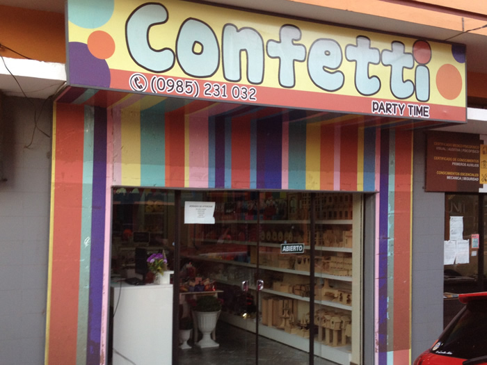 Cotillon Confetti Villarrica