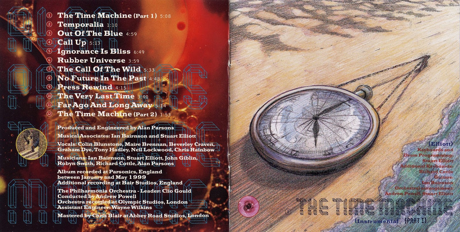1999 The Time Machine - Alan Parsons - Rockronología