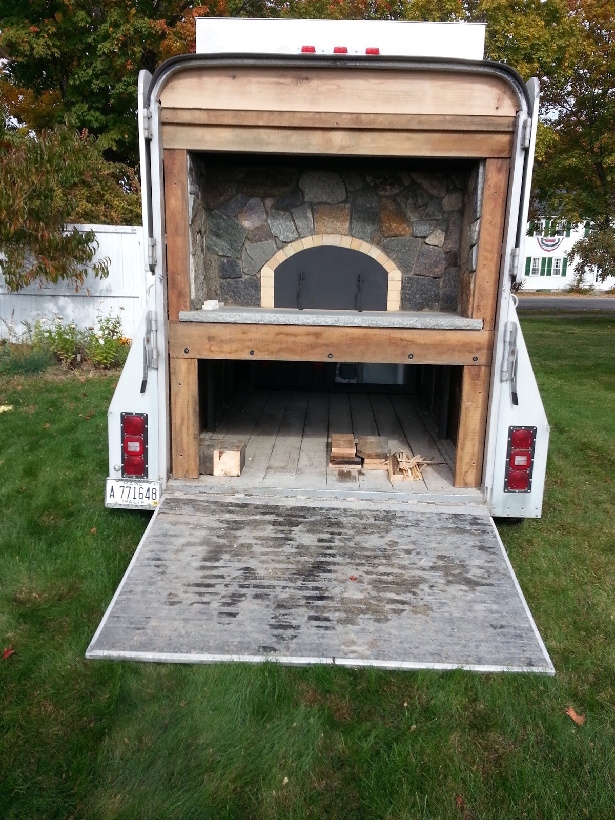 True Brick Ovens: Brick Ovens in Horse Trailers