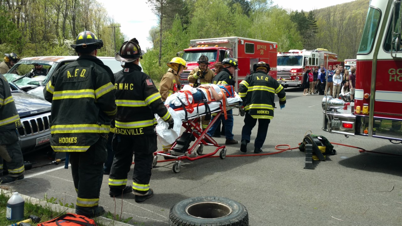 Mock Crash Reminds Students About Dangers of Distracted and Impaired ...