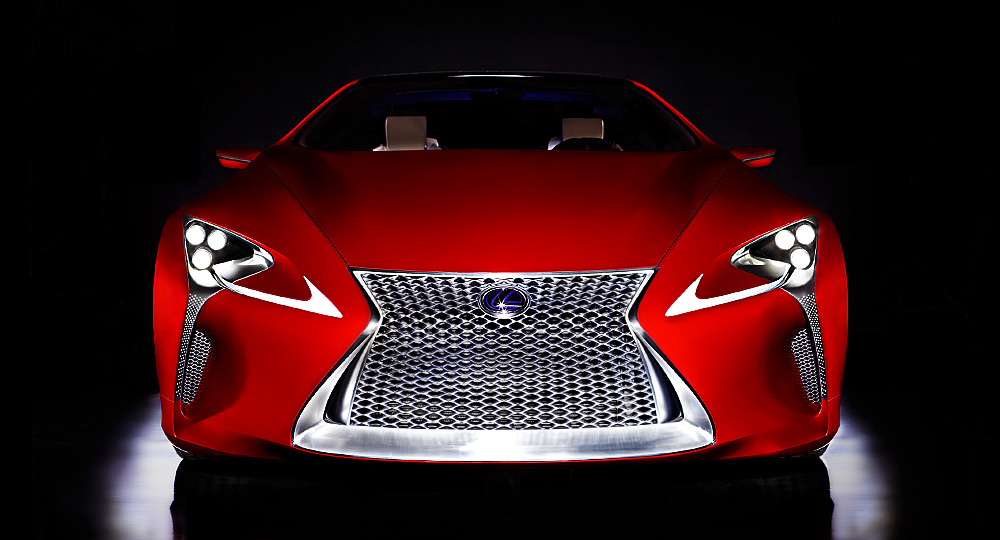 Exotics In India: Photos: Lexus Sleek Hybrid 2+2 Sport Coupe Design Concept