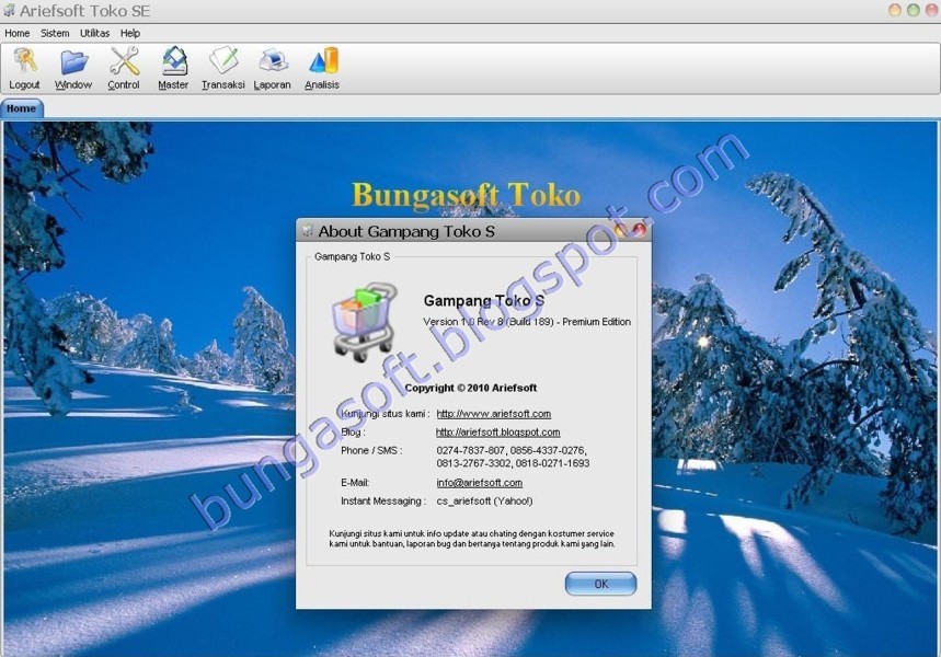 Ariefsoft Toko SE Premium Edition - BungaSoft