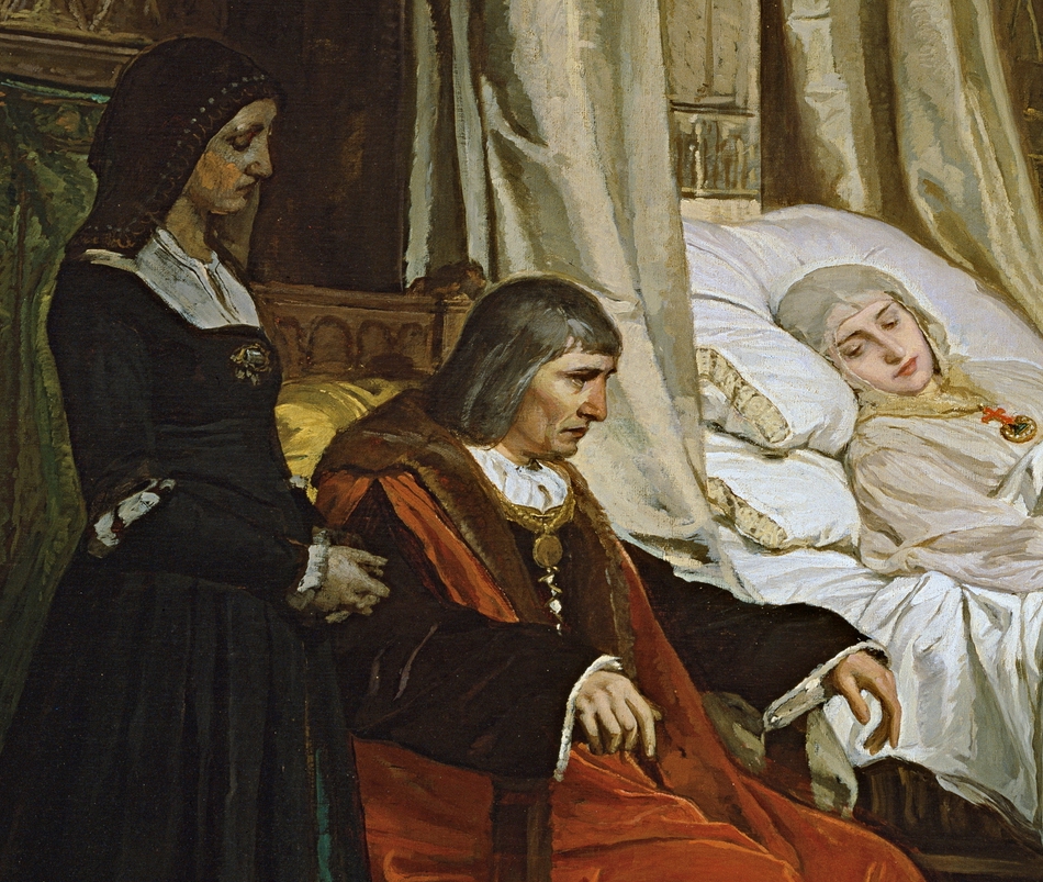 Doña Isabel la Católica dictando su testamento (II)