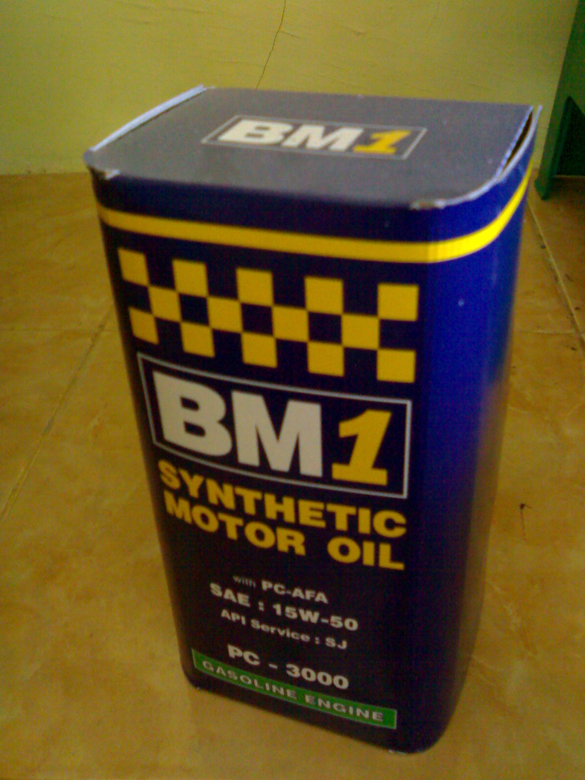 Jual Oli dan Spare part Motor Murah: BM 1 Synthetic Motor Oil