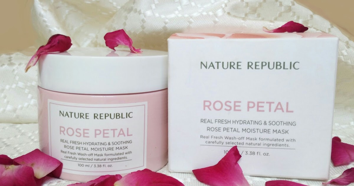 Nature Republic Real Fresh Rose Petal Moisture Mask