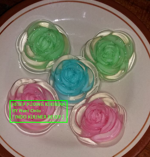 RESEP PUDING KEKINIAN (PUDING KACA MAWAR)