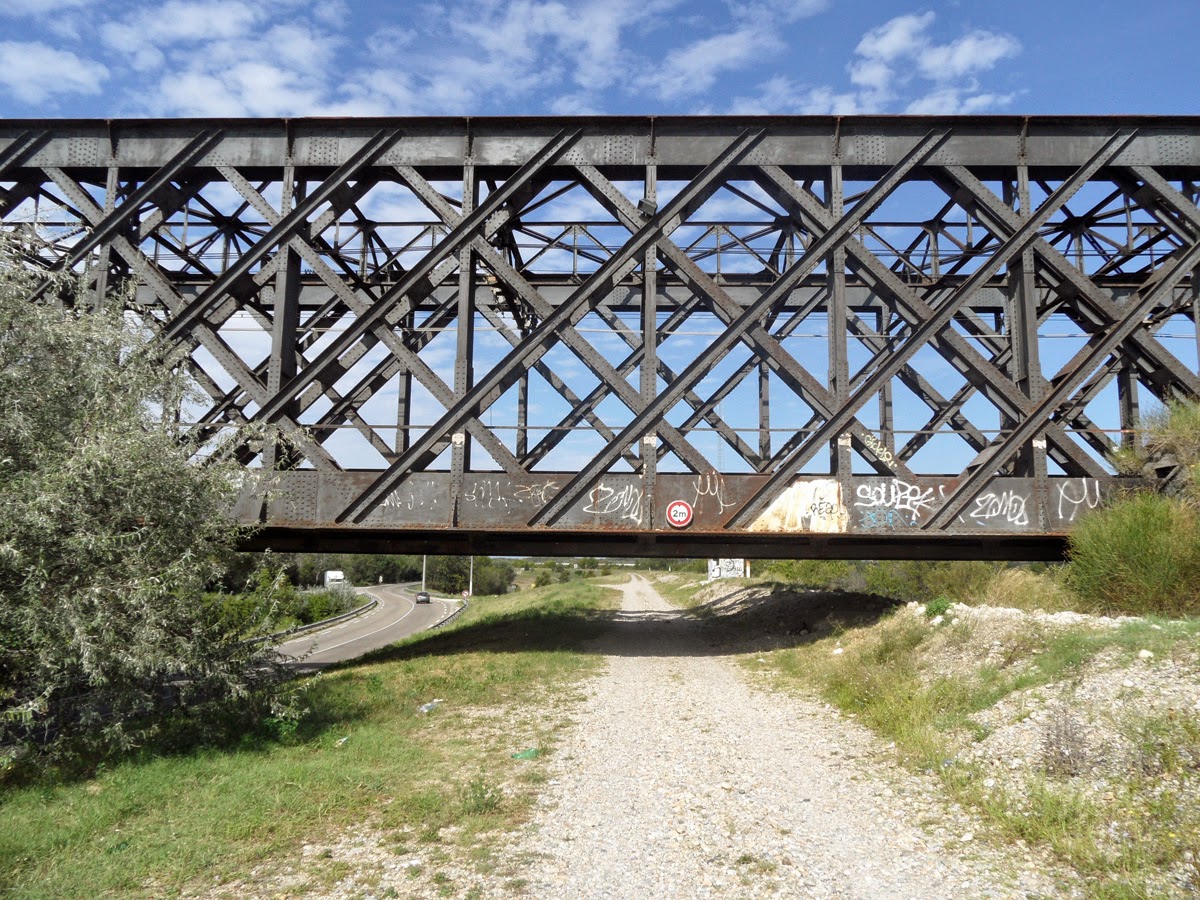 The Happy Pontist: French Bridges: 5. Rhone Railway Bridge, Avignon