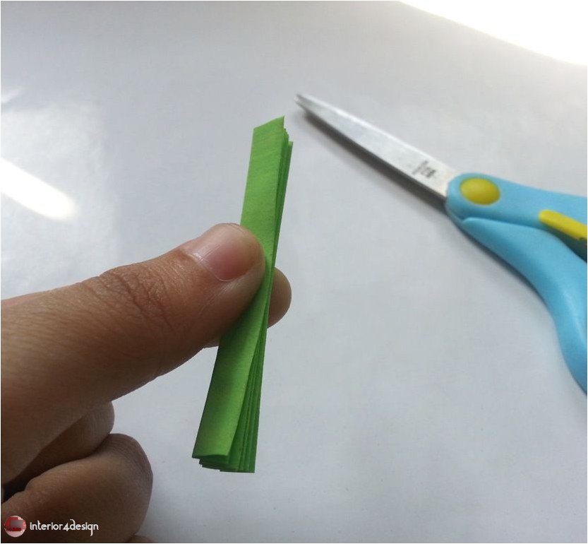 DIY Swirly Paper Flowers - Interior4desigN